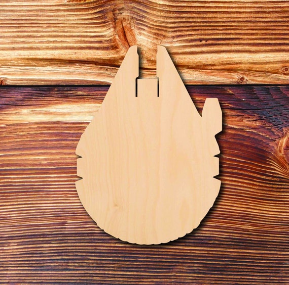 Space Ship Cutout Star Wars Spaceship Wooden Cutout Shape | Etsy