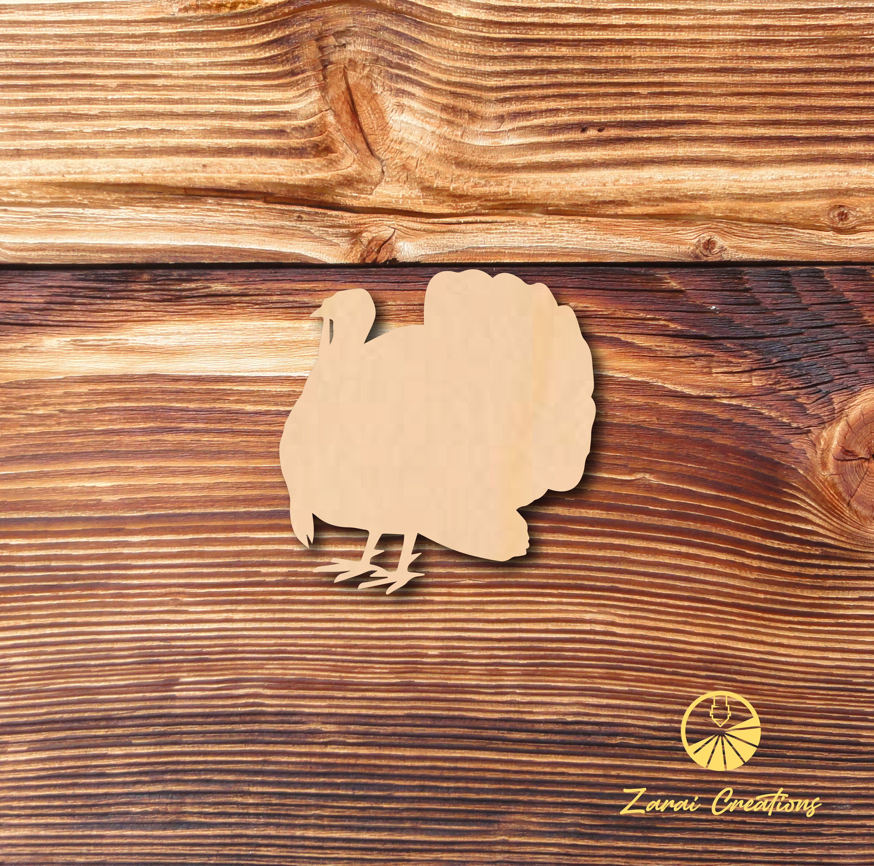 Turkey Laser Cut Multiple Sizes Unfinished Wood Cutout | Etsy