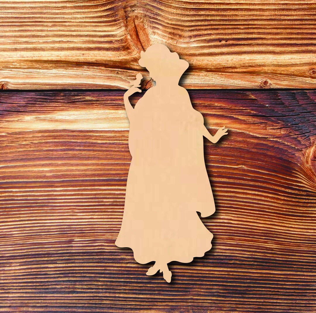 PRINCESS 9 Laser Cut Multiple Sizes Unfinished Wood Cutout Shapes - Etsy