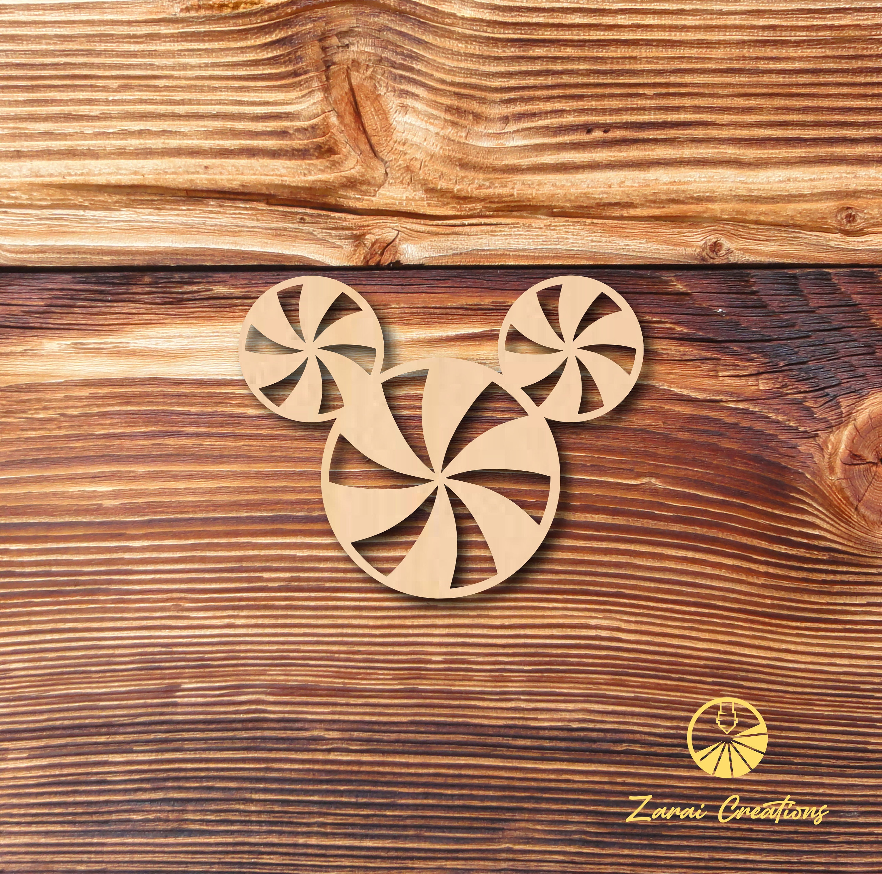 Peppermint Mouse Laser Cut Multiple Sizes Unfinished - Etsy