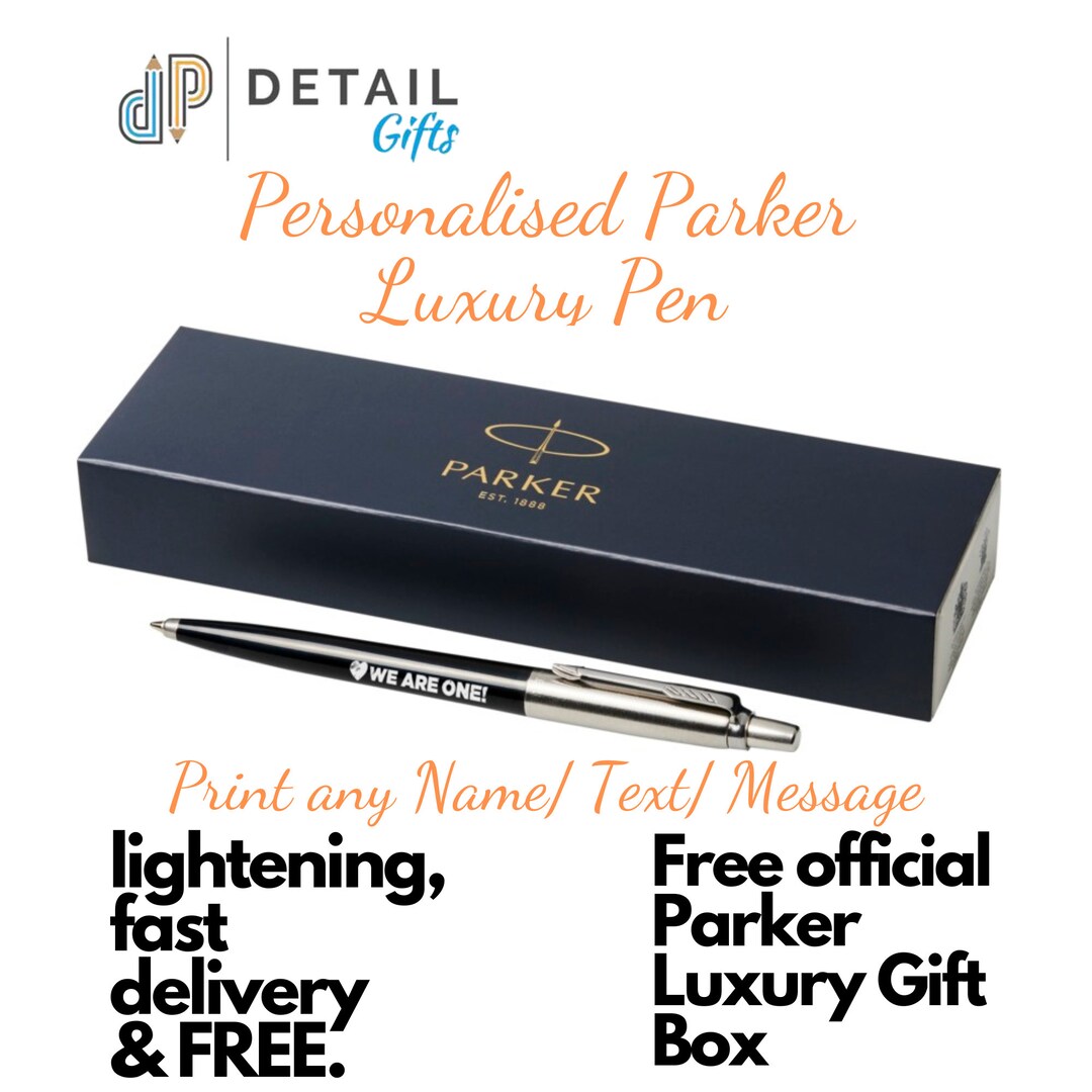 Personalized Parker Jotter Pen: Custom Engraved Luxury Gift - Etsy