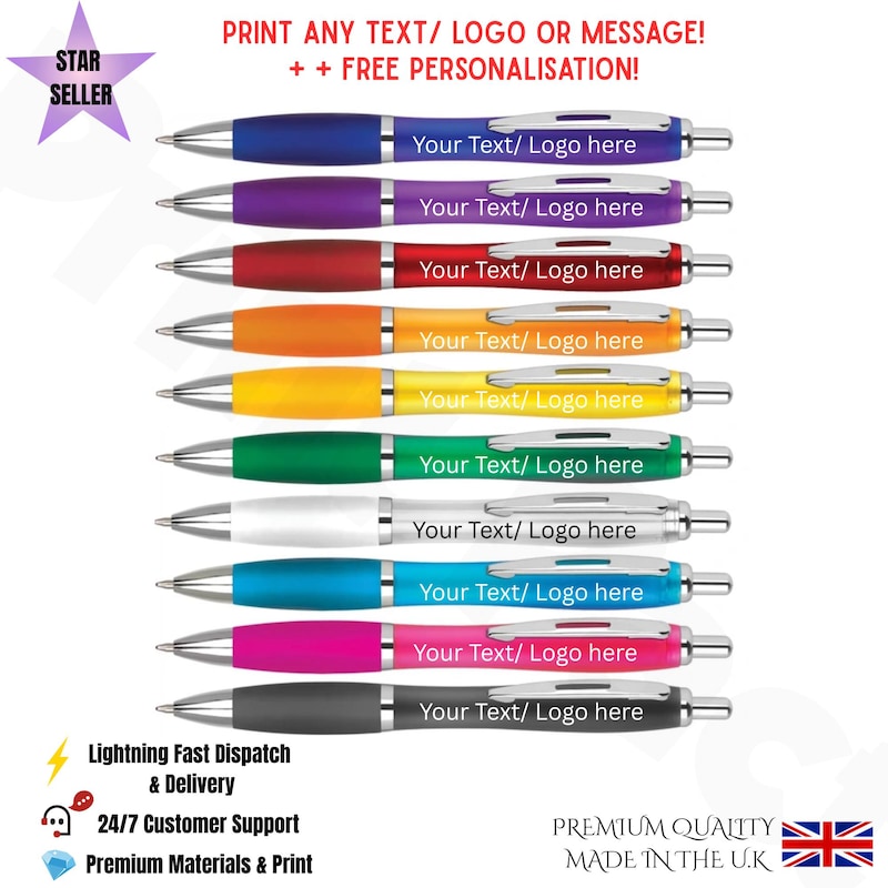 Pens With Names - Etsy UK