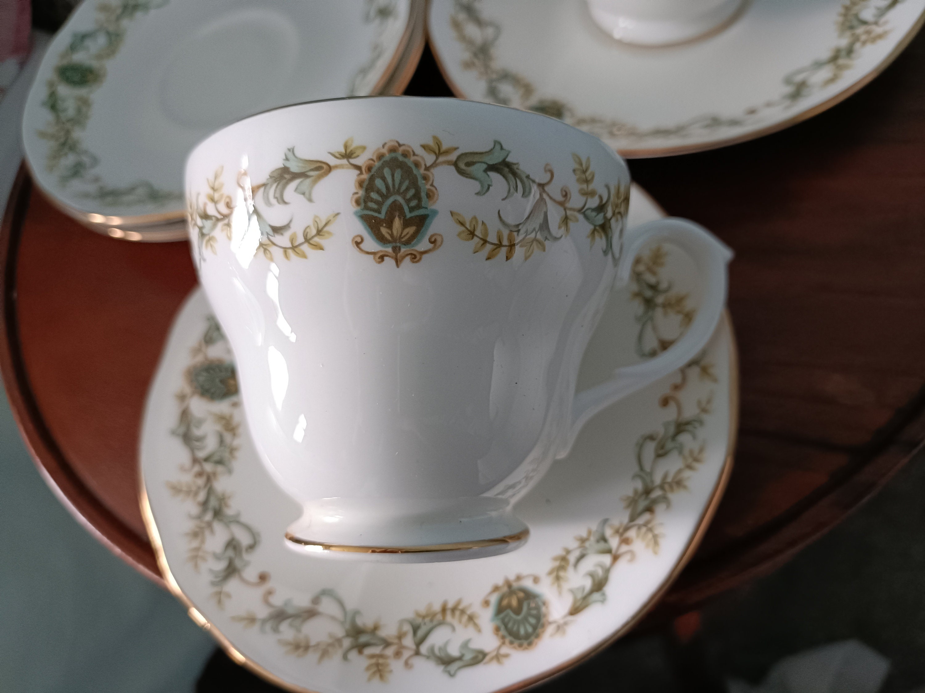 Duchess Romana Bone China Tea Cup and Saucer - Etsy