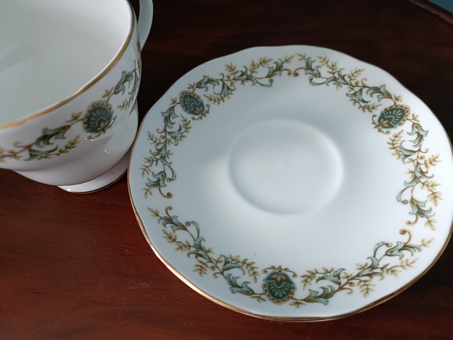 Duchess Romana Bone China Tea Cup and Saucer - Etsy