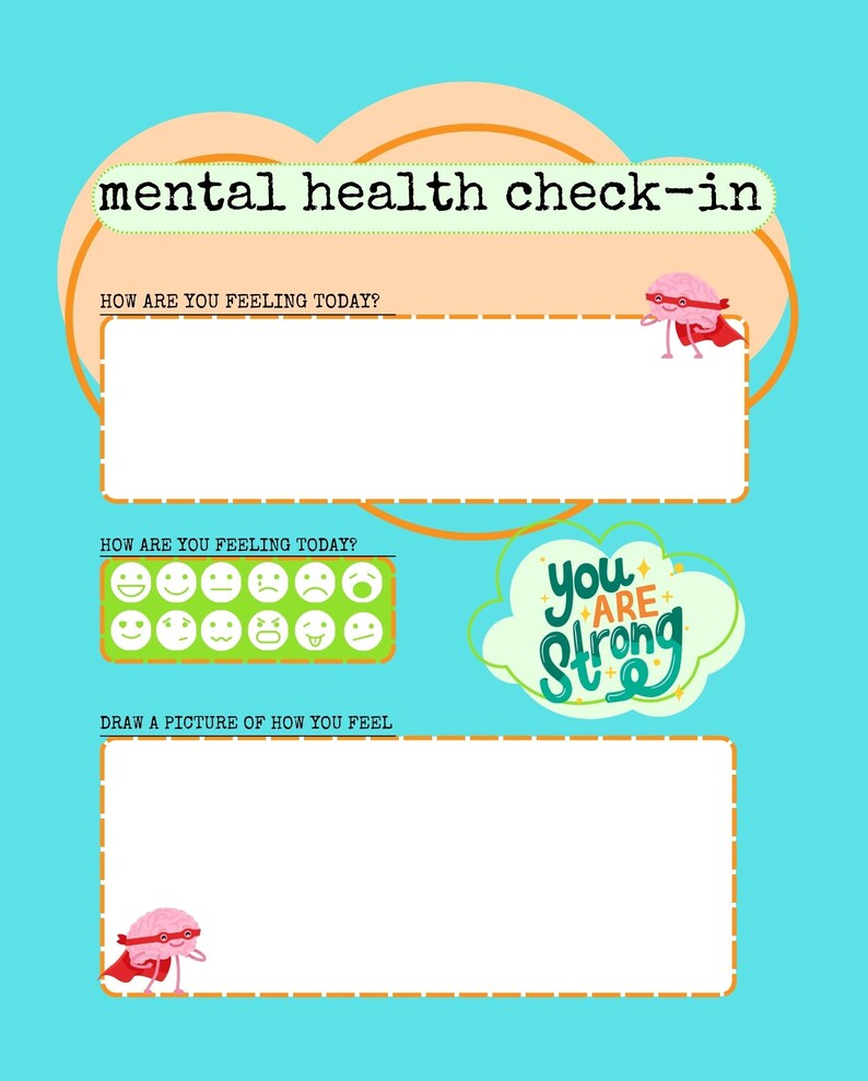 Printable OCD Therapy Log for Kids and Their Caregivers - Etsy