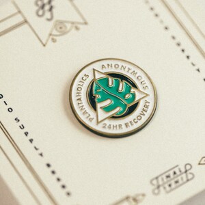 Plantaholics Anonymous Enamel Pin - Etsy