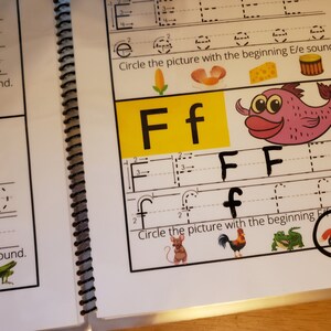 Dry Erase Personalized Busy Book for Tracing for Kindergarten ...