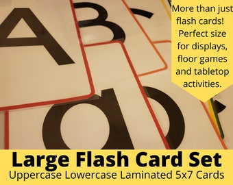 Large Flash Cards | Etsy