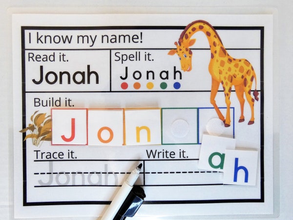 Personalized Name Tracing Uppercase Printable Worksheet, Learning ...
