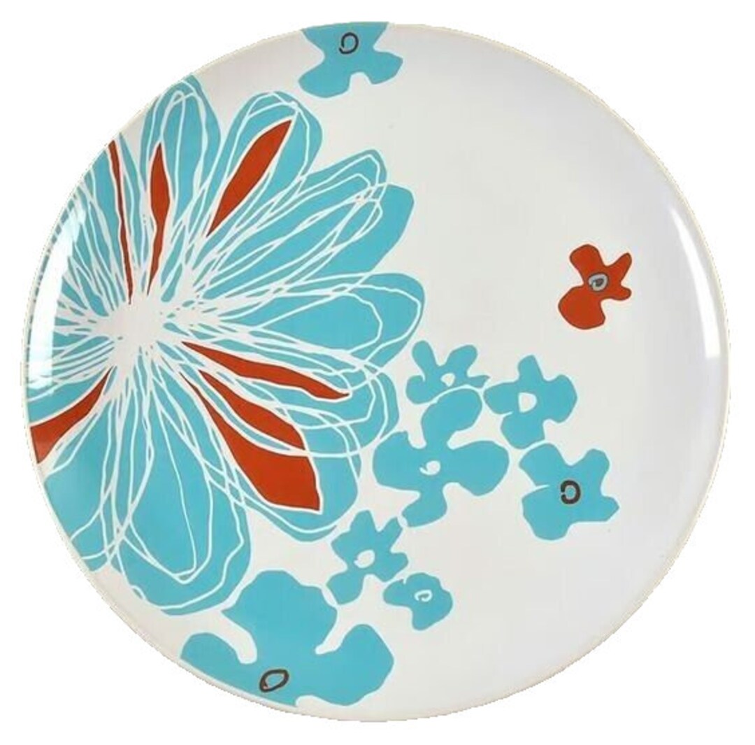 4 Dinner Plates / IKEA SWEDEN Scandavian Bullra 15199 Ceramic ...