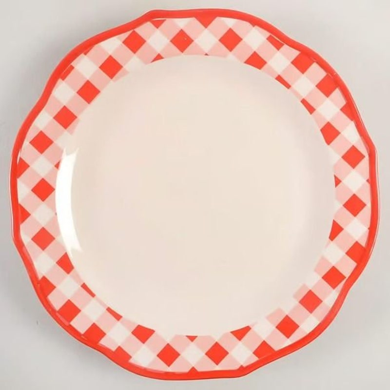 Red Gingham Check - Etsy