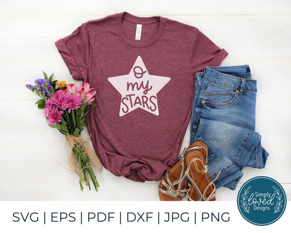 Oh My Stars SVG Cut File Hand Drawn Svg Patriotic Clip Art - Etsy Canada