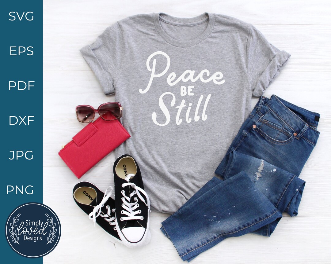 Peace Be Still SVG Hand Lettered Svg Jesus Svg Bible Quote - Etsy Denmark