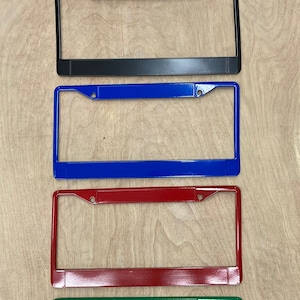 GREEK and Custom Fraternity and Sorority License Plate Frames ...