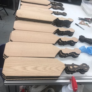 GREEK Fraternity / Sorority Paddles- 2ft Traditional Greek Tall Blank ...