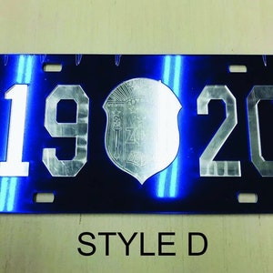 GREEK Fraternity and Sorority License Plates- Tags-organiztion-custom ...