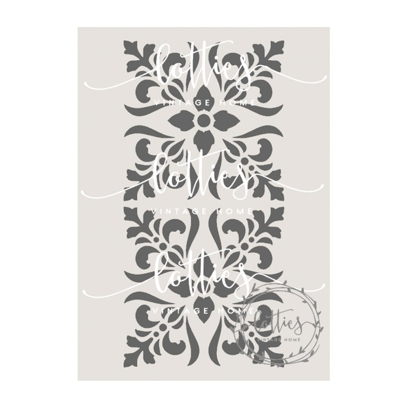 Victorian Stencil - Etsy