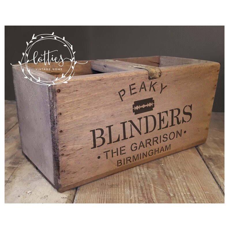 A5 Stencil Peaky Blinders RAZOR BLADE the Garrison Furniture - Etsy