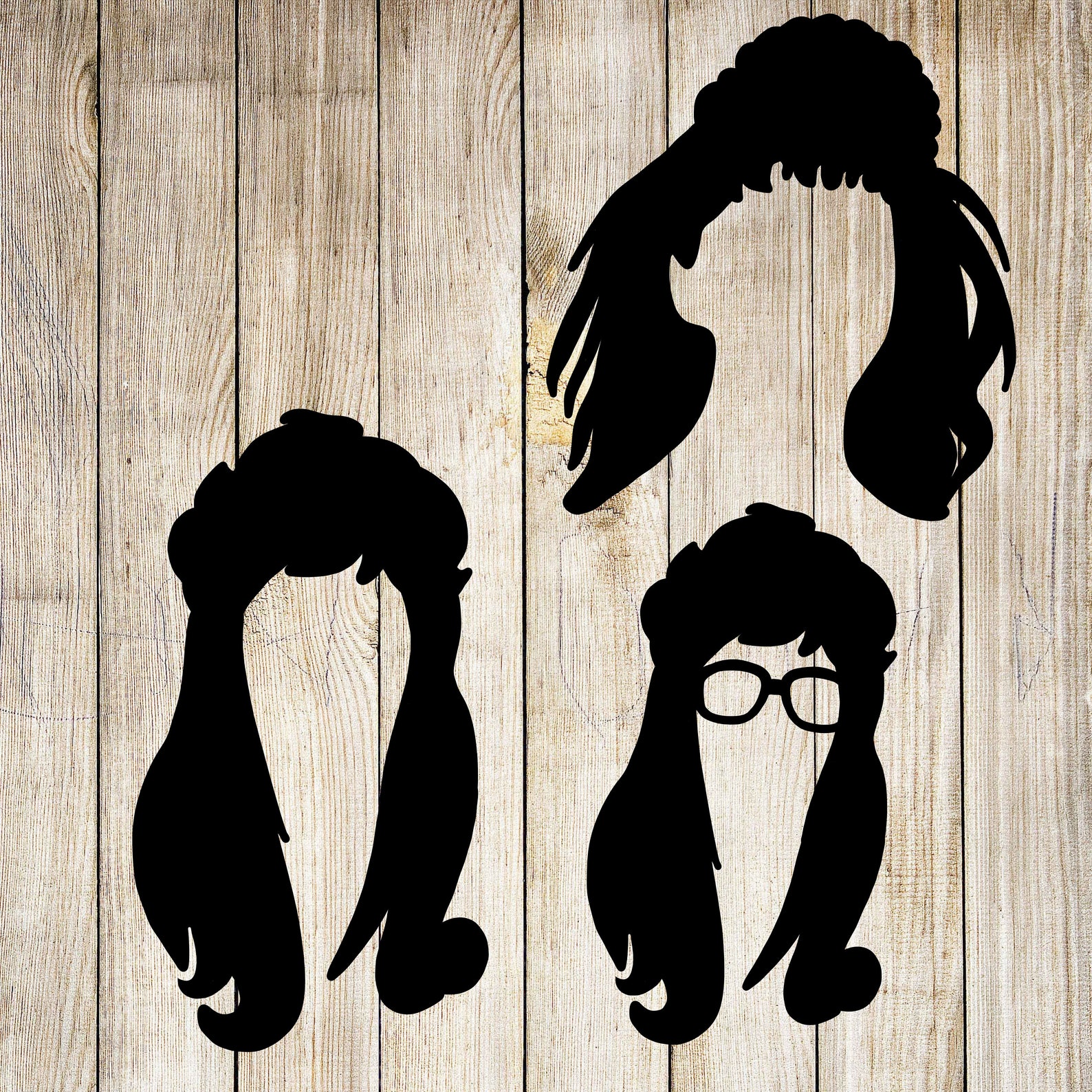 Lady Mullet / High Hair, Don't Care / SVG JPG PNG / Cricut / Decal ...