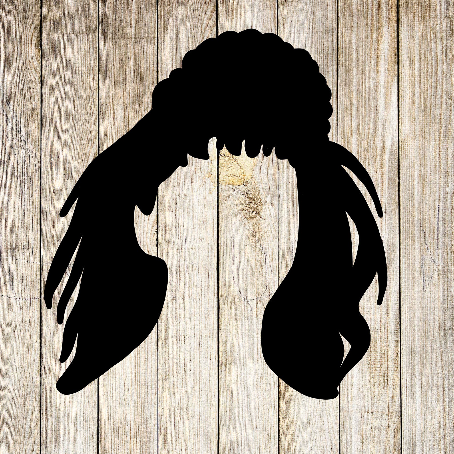Lady Mullet / High Hair, Don't Care / SVG JPG PNG / Cricut / Decal ...