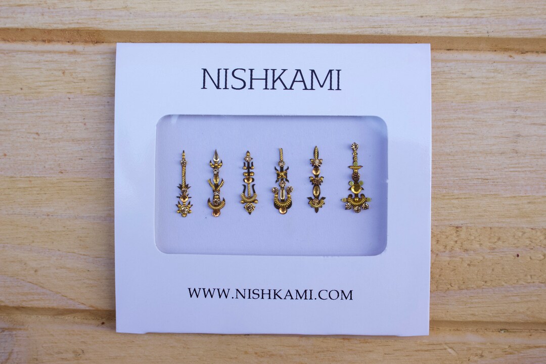 Small Gold Bindi Variety Pack - Etsy