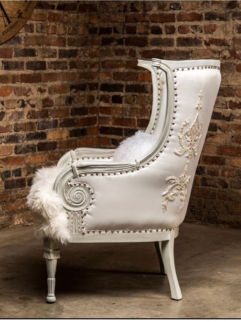 The Ever After Chair: Wedding Dress Chair Custom Preserved Gown ...