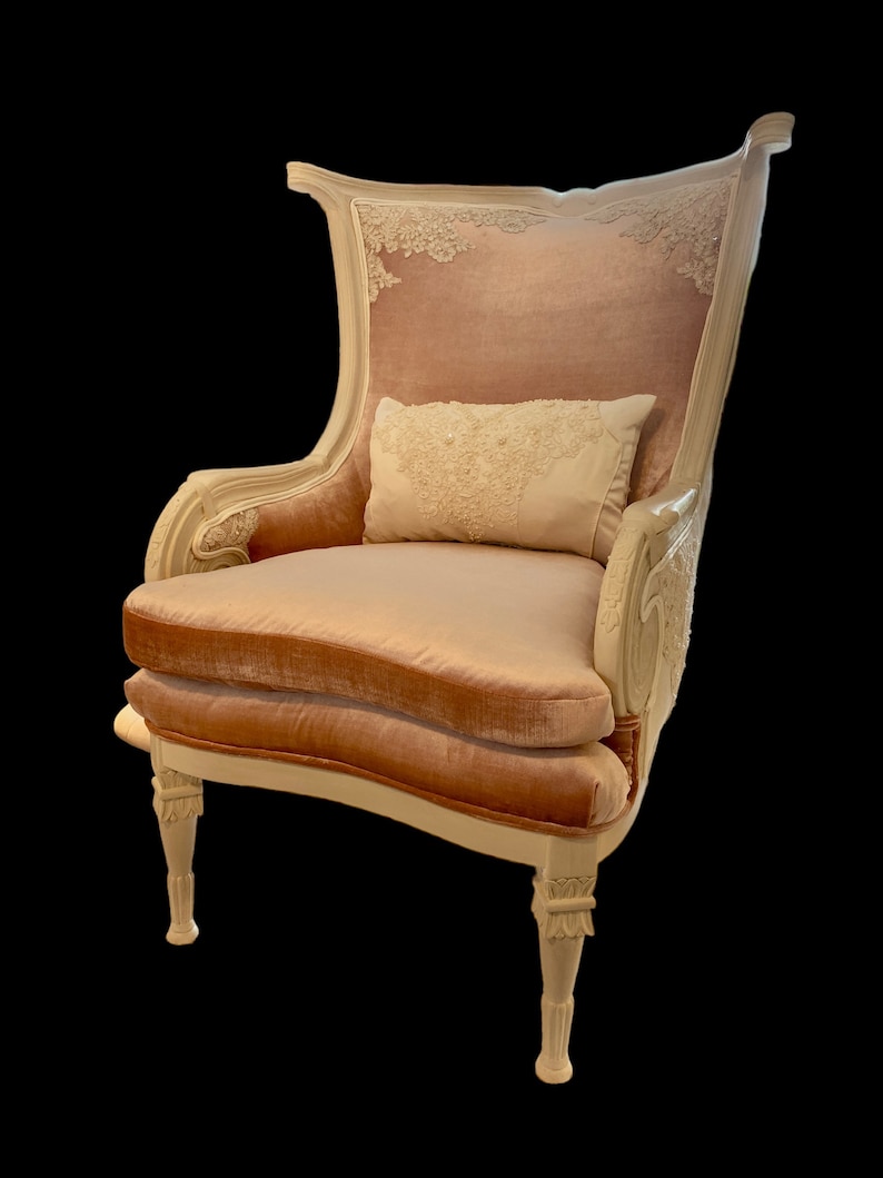 The Ever After Chair: Wedding Dress Chair Custom Preserved Gown ...