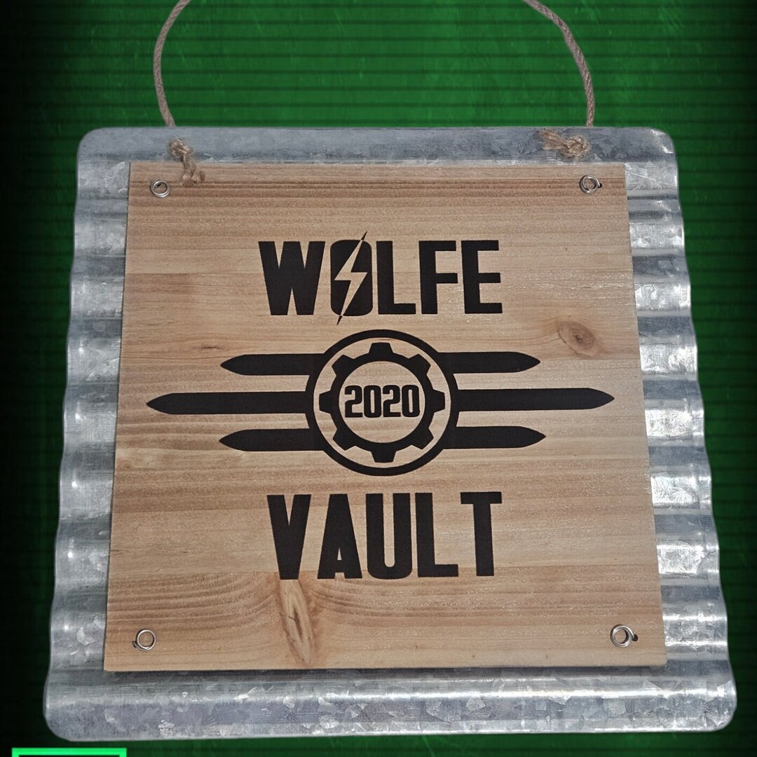 Fallout Inspired Custom Vault Sign - Etsy
