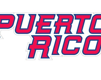 Puerto Rico Flag Vinyl Stickers-decals Chica Boricua - Etsy