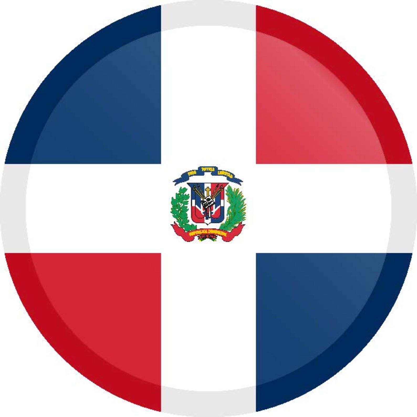 Dominican Republic Flag Sticker Decal Bandera Car Desktop - Etsy