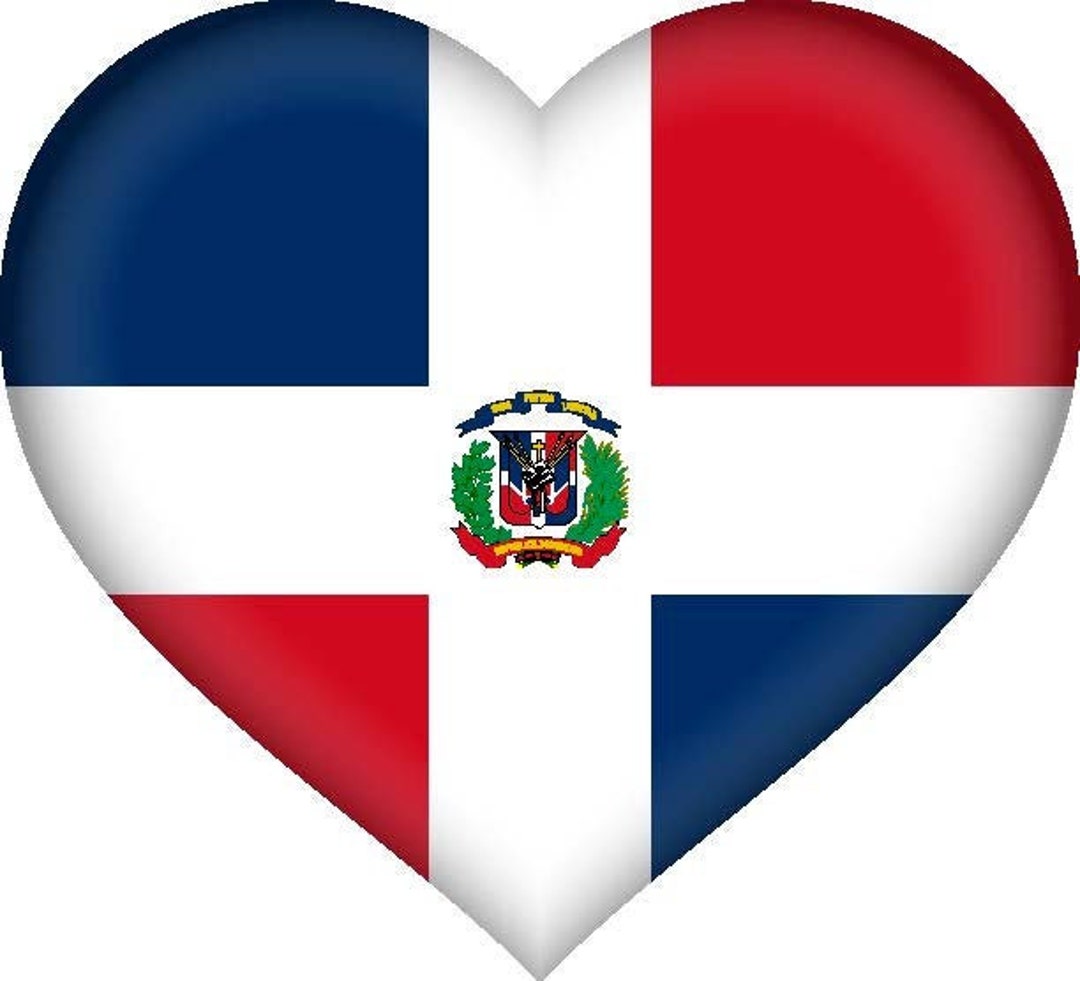 Dominican Republic Flag Sticker Decal, Bandera , Car, Desktop, Bandera ...