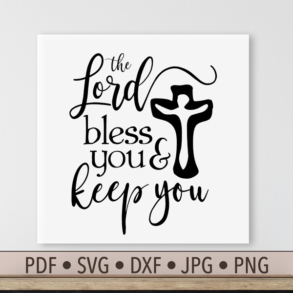 Lord Bless You and Keep You - Etsy