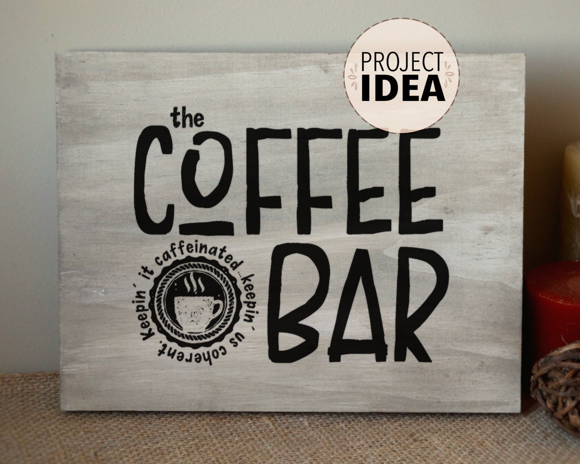 Coffee Bar Digital Art Funny Coffee Bar SVG Coffee SVG Sign - Etsy