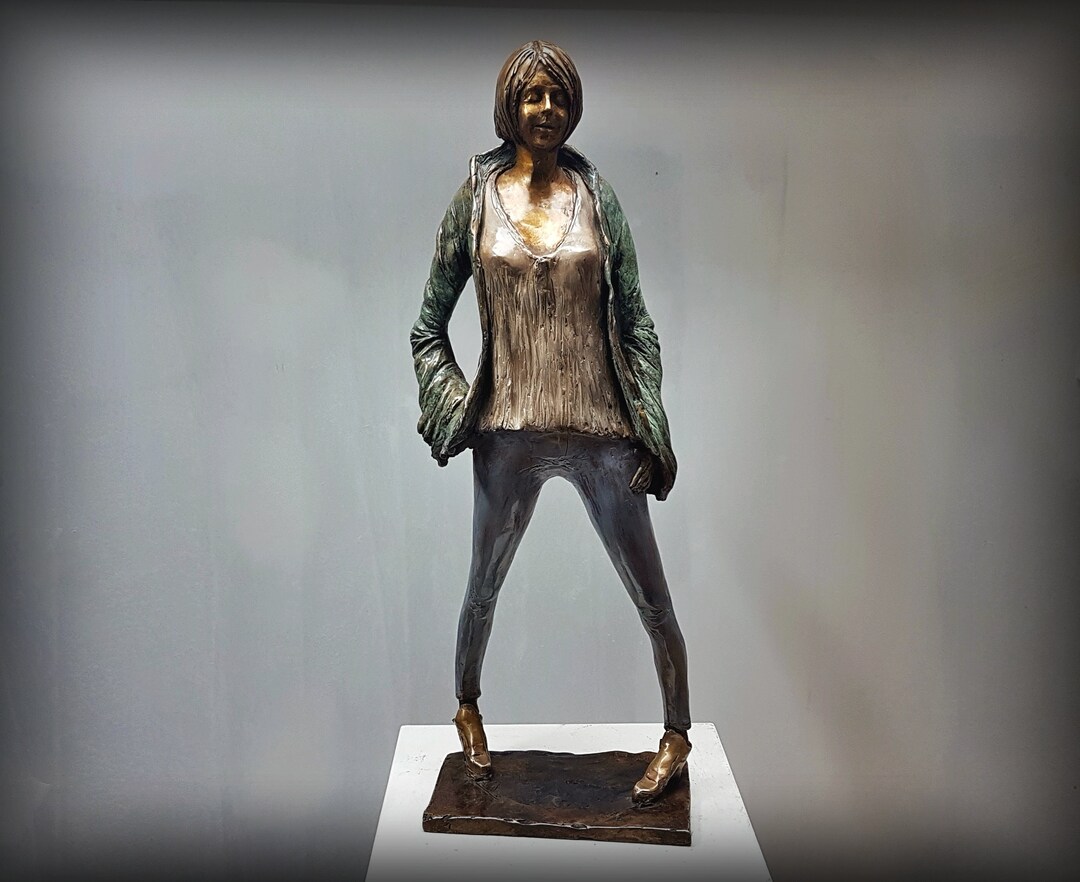 Sculpture En Bronze Signé Pierre Germain - Etsy