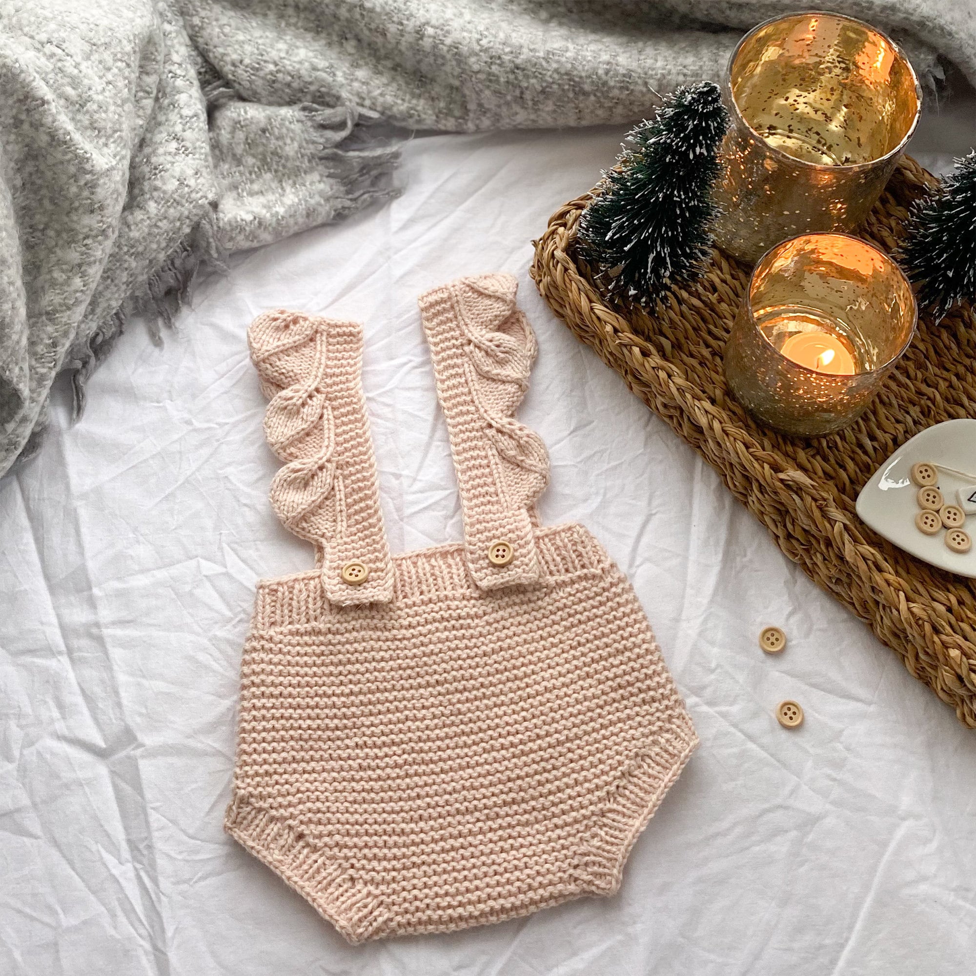 Baby Bloomers Pdf Knitting Pattern - Two Strap Versions - Instant ...