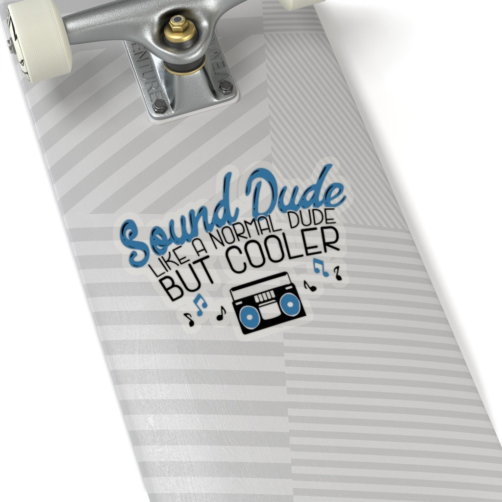 Funny Audio Engineer: Sound Guy Sound Dude Sticker - Etsy.de