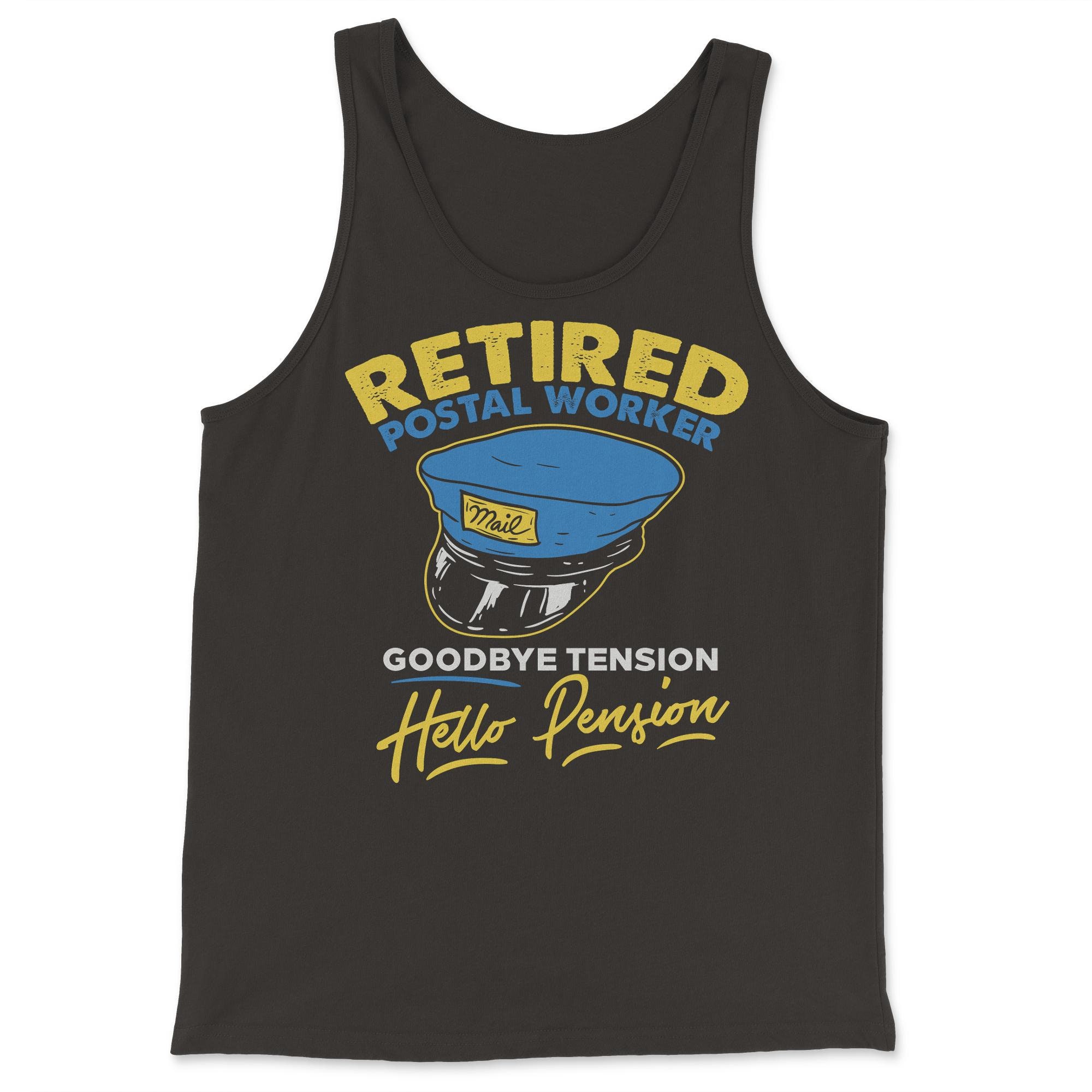 Retired Postman Bye Tension Hello Pension - Etsy.de