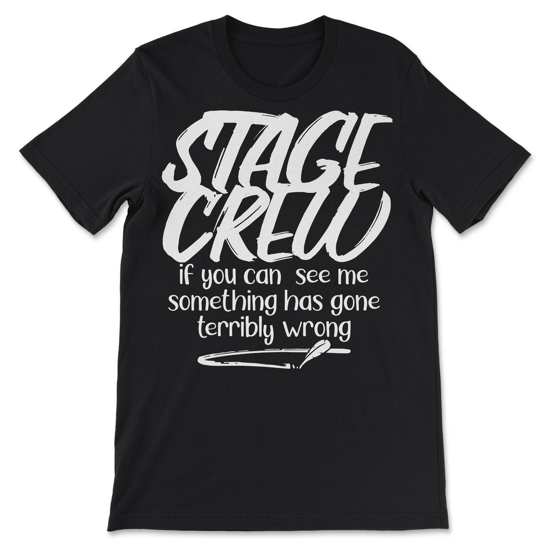 Funny Stage Crew Concert Broadway Theater Musical - Etsy