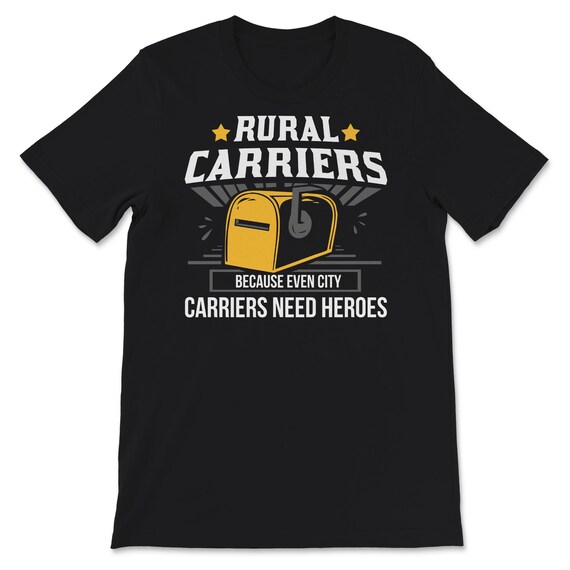 Funny Rural Carrier Postman Hero | Etsy