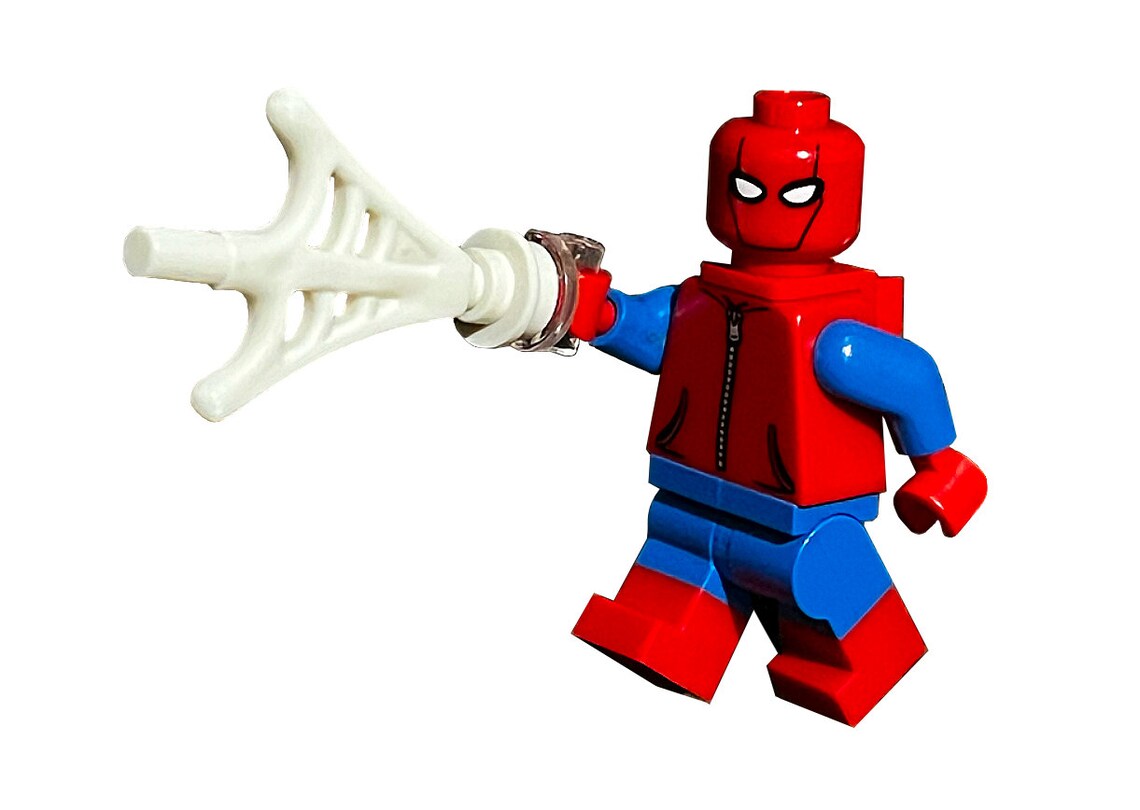 Homecoming Spider-man Custom Lego Minifigure: Made From Real Lego ...