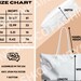 Weekender Bag Size Chart: Printify Sizing Guide (PNG) - Etsy