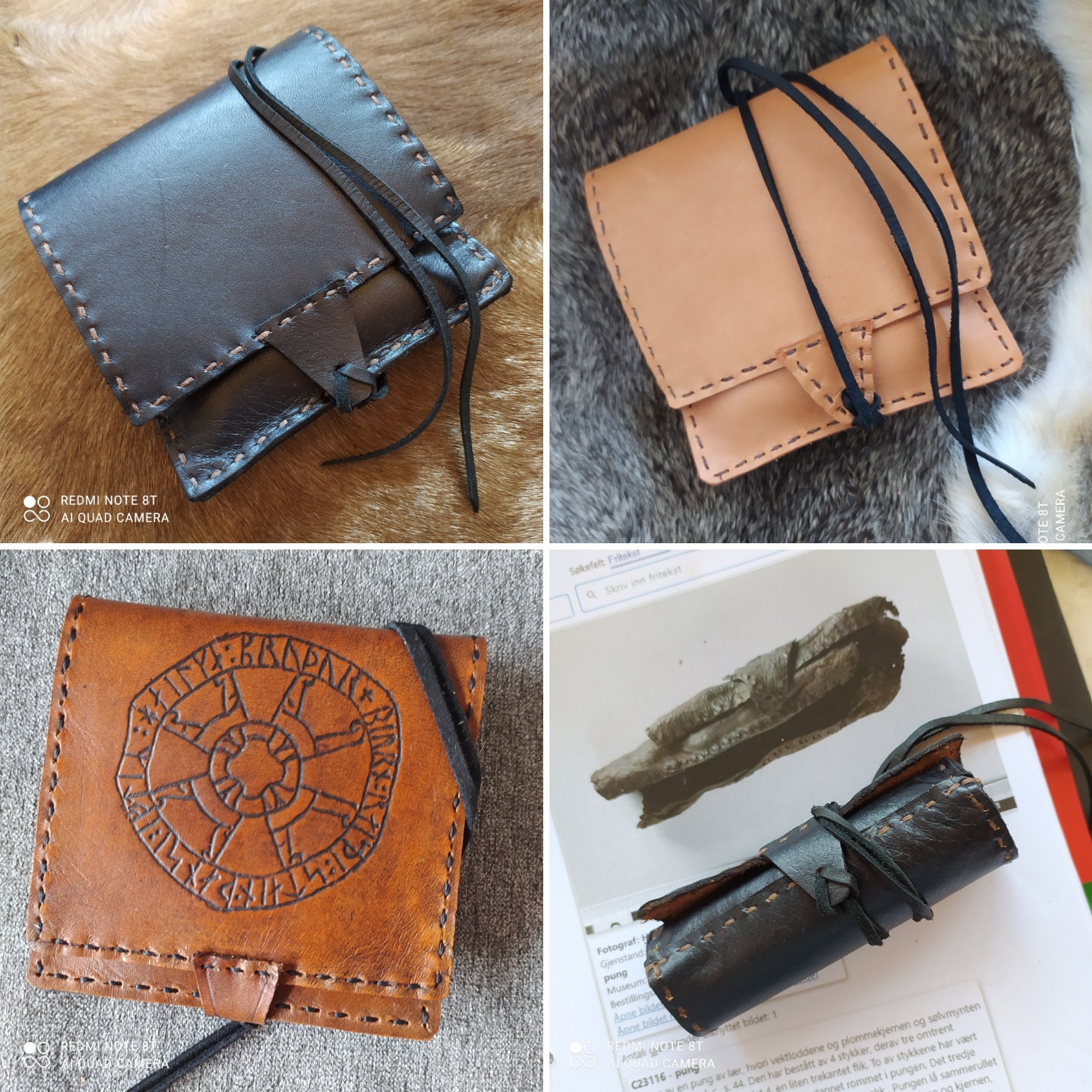 Replica of Authentic Viking Age Leather Pouch. - Etsy