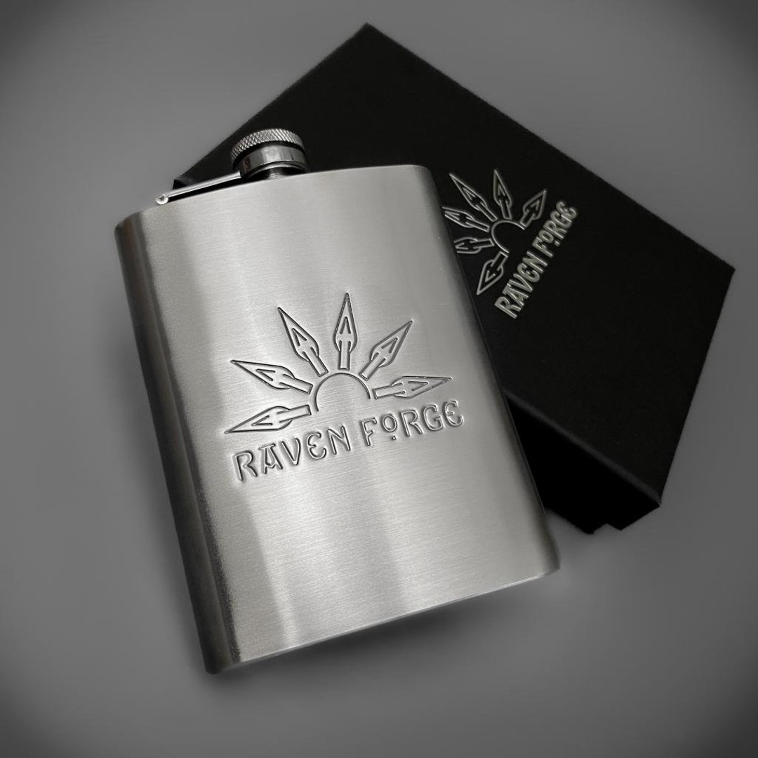 Raven Forge Hip Flask - Etsy