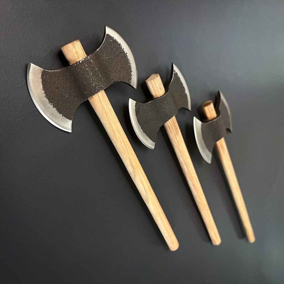 Raven Forge Mini Throwing Axes - Set of Three - Etsy