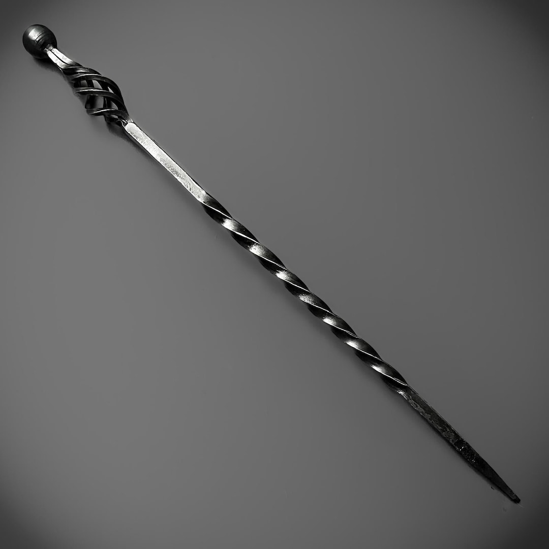 Hand-forged Fire Poker - Etsy