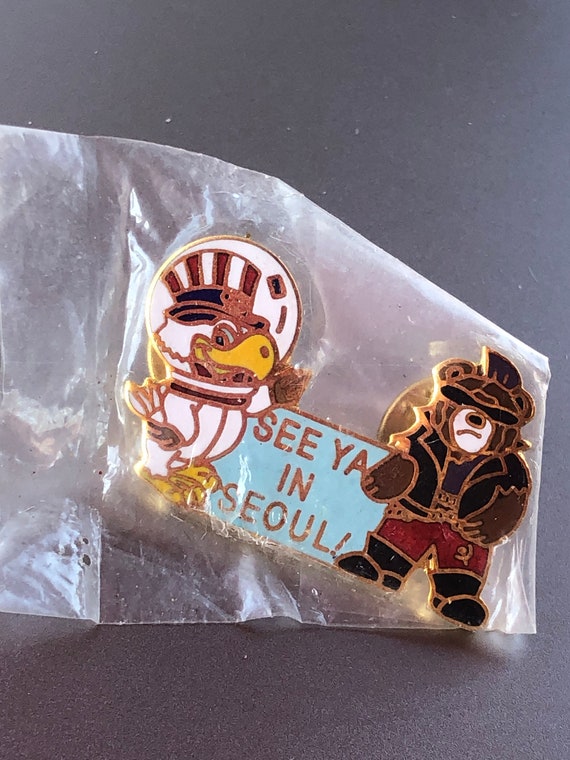Limited Edition Seoul Olympic pin - Gem