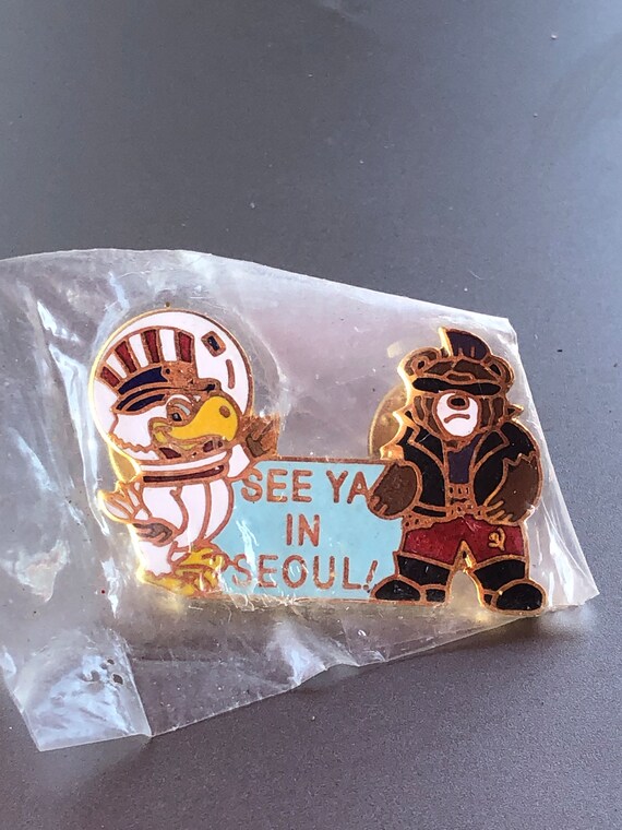 Limited Edition Seoul Olympic pin - Gem