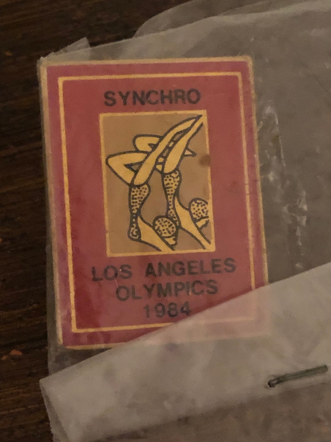Vintage 1984 Olympics Synchro Swimming Pin #300 - Etsy