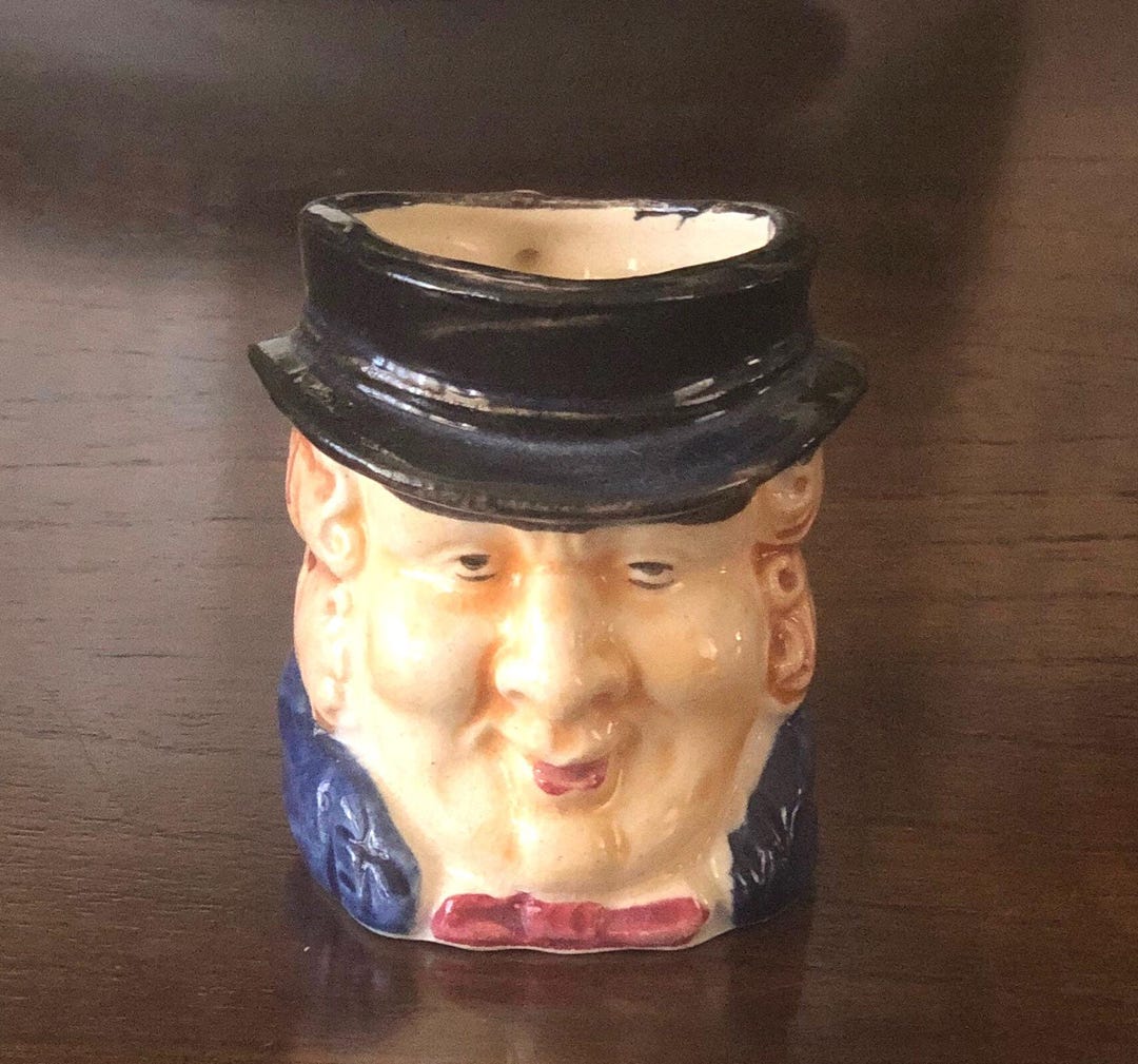 Vintage Occupied Japan Toby Mug #250 - Etsy