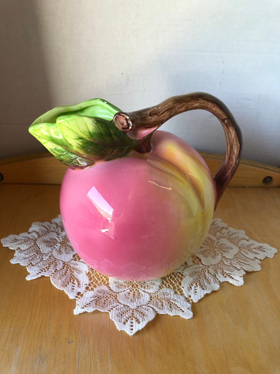 Beautiful Apple Pitcher 624 - Etsy